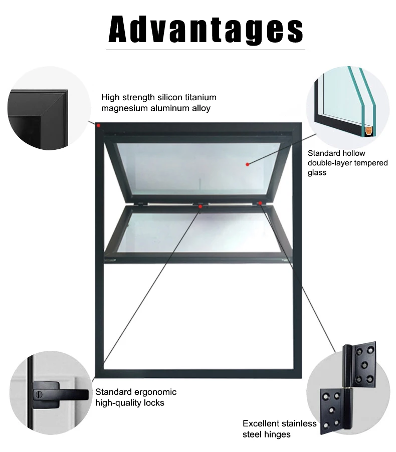 MEIDOOR French Foldable Windows - Durable & Stylish