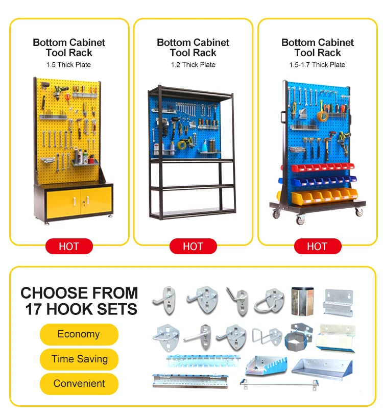 Hardware Tool Rack Hole Board Display Rack Hole Board Shelf Display ...
