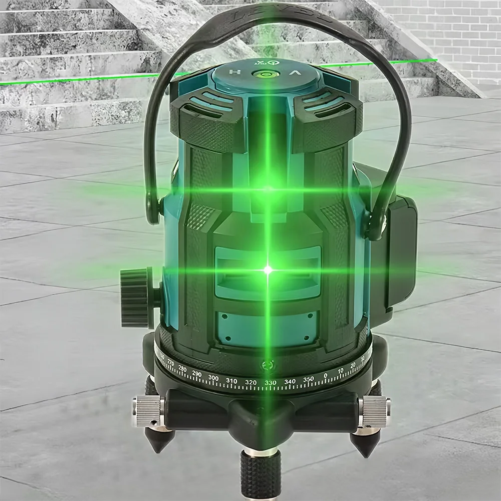 High Quality 360 Degree Self Leveling Laser Level 5 Lines 6 Points ...