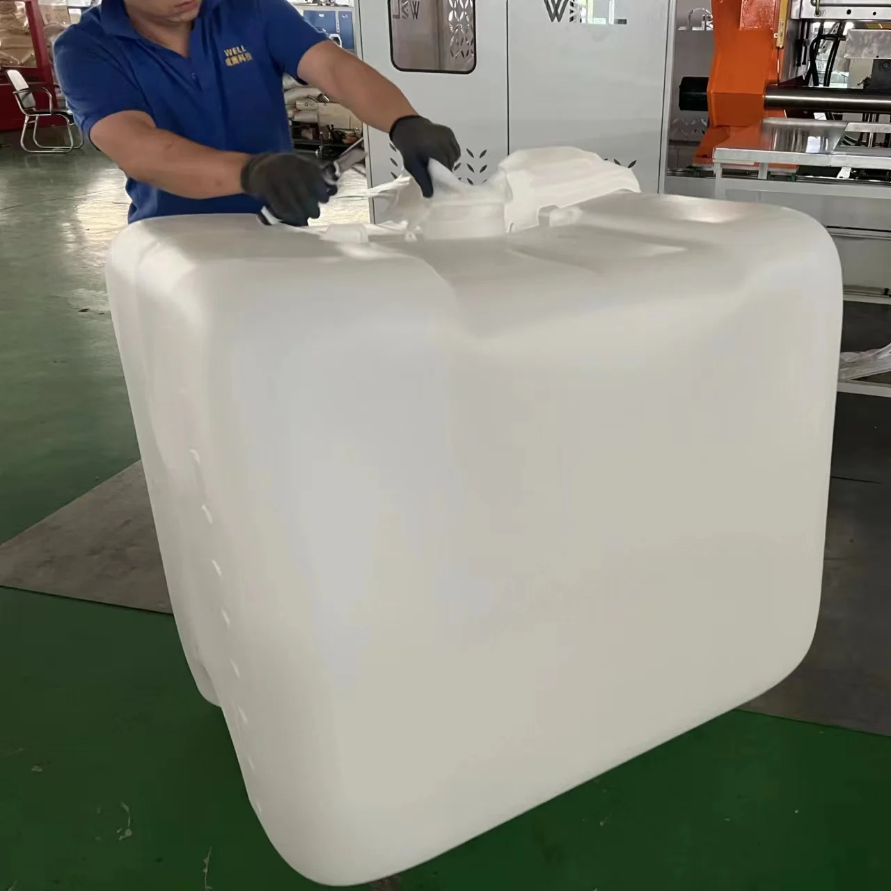 Ibc Tank Machine Ibc Barrel Blow Molding Machine 2 Layers Ibc Drum ...