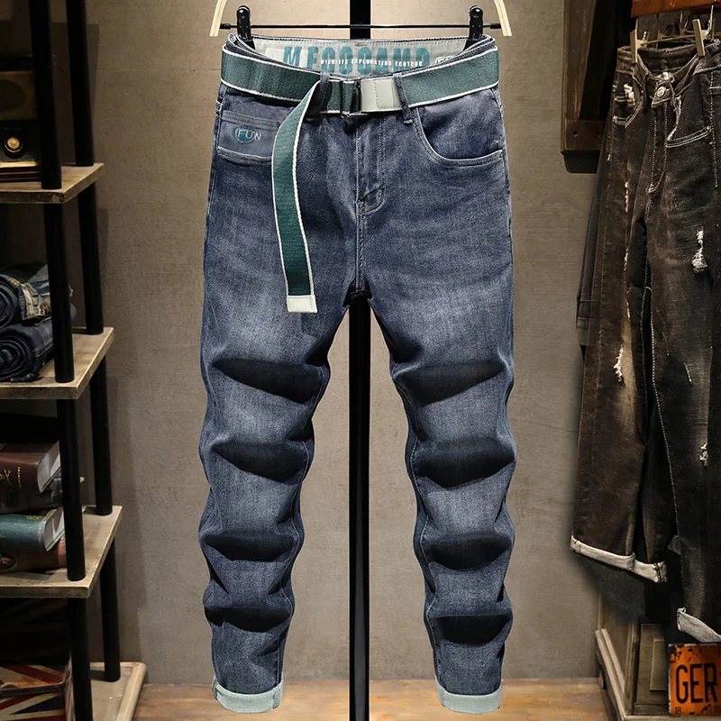 Men's Solid Double Knee Work Jeans Denim Painter Pants Custom Carpenter ...