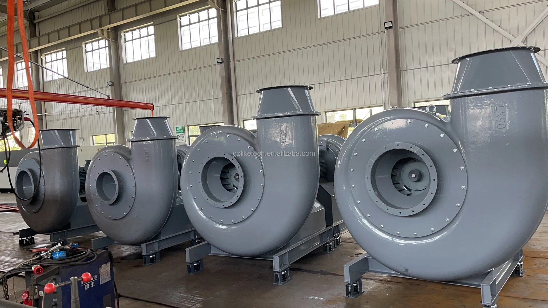 High Pressure Centrifugal Exhaust Ventilation Fan Industrial Blower ...