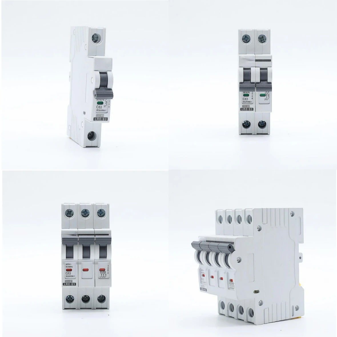 Factory Sale Mccb Mcb Fixed Type 6300a Circuit Breaker Wifi Smart Home Miniature Circuit ...