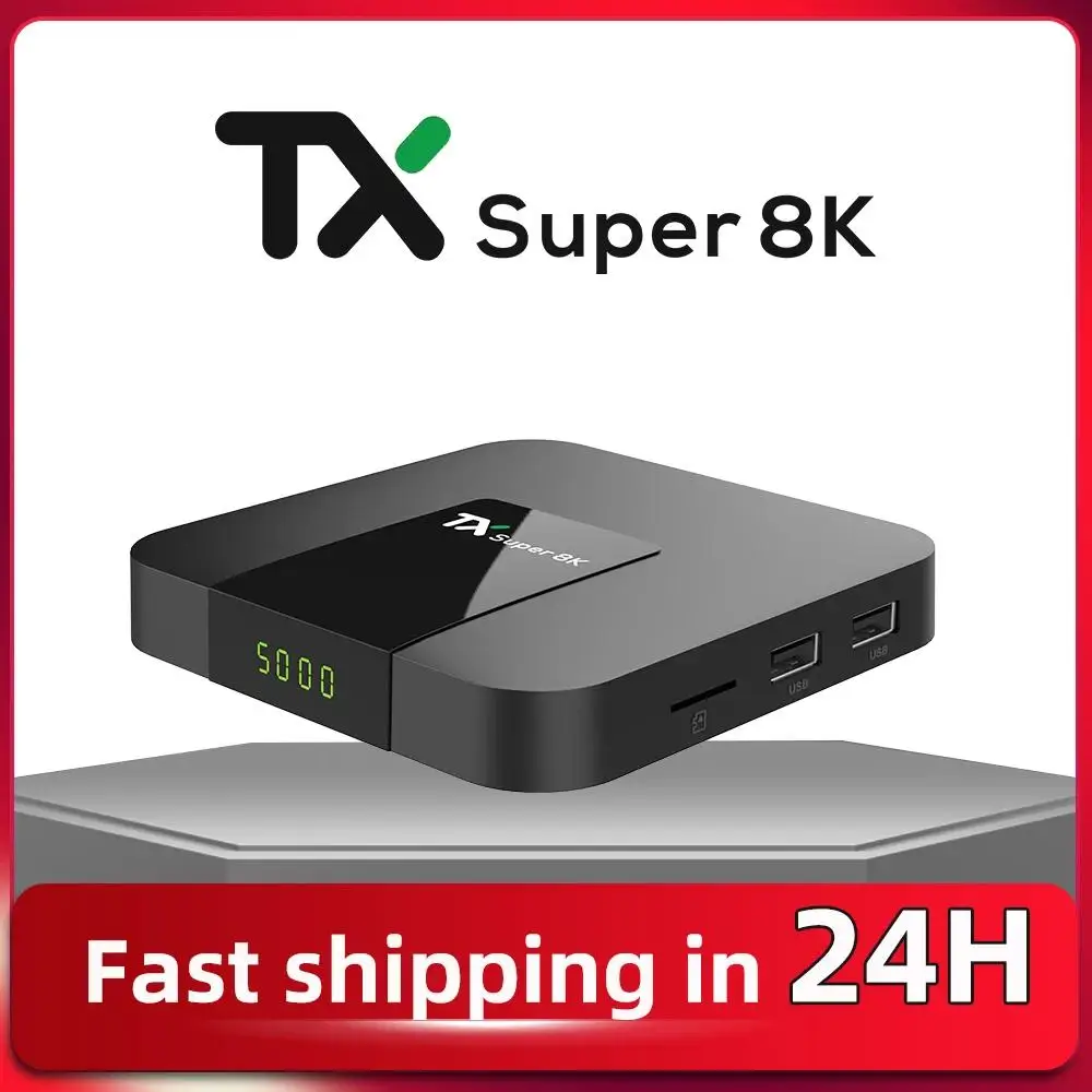 Android TV Box Smart 2025 - Free Test 4K OTT TX Super 8K