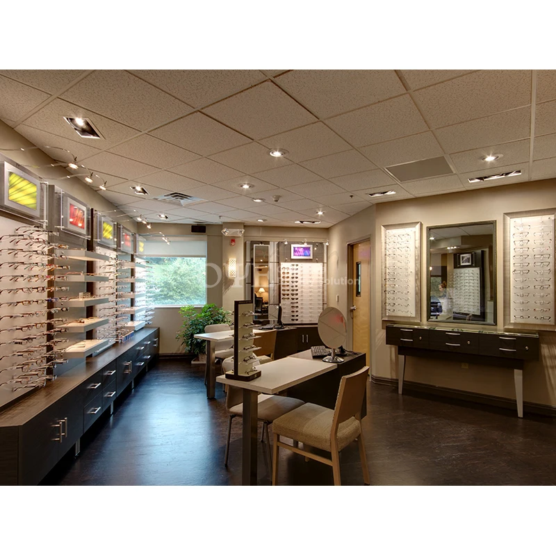 Modern Luxury Optical Display Cabinets Eyeglass Shop Furniture ...