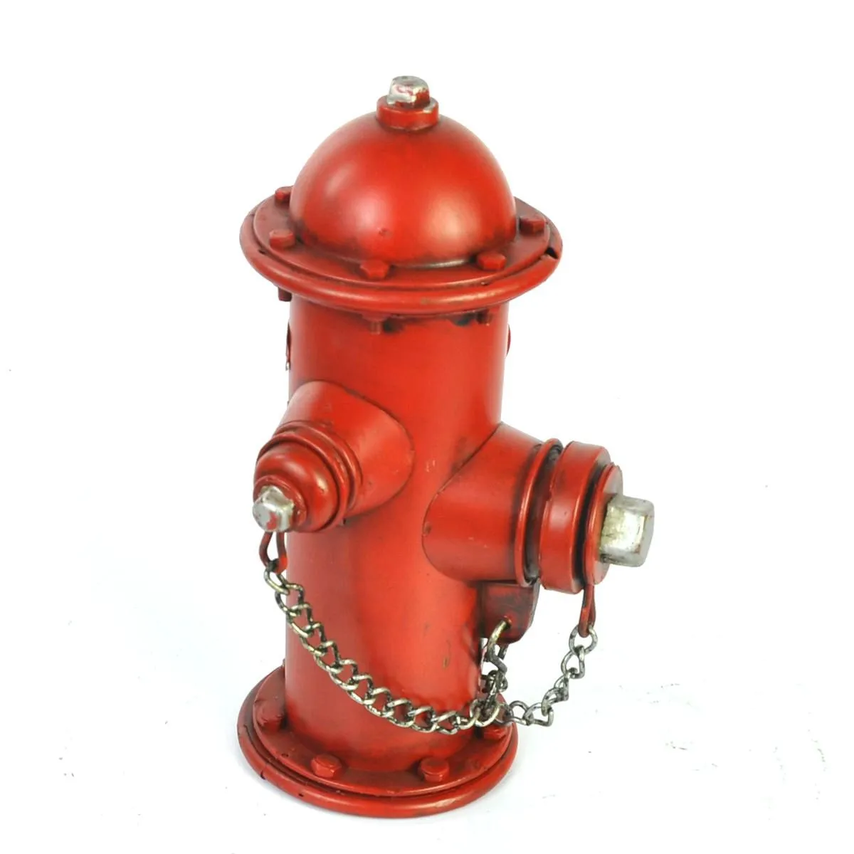 Cute Metal Fire Hydrant Model - Perfect Decor for Kids