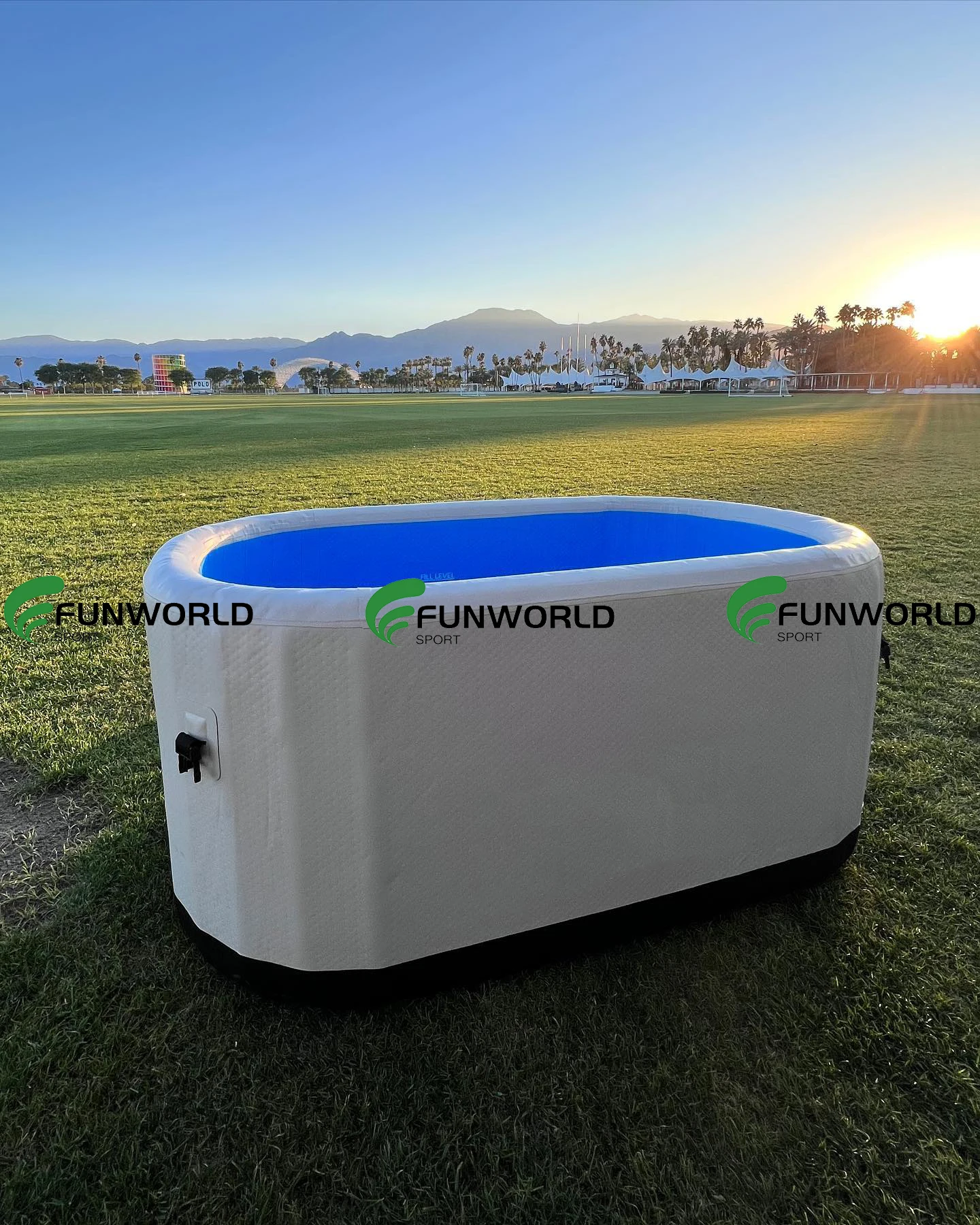 Funworldsport Customized Pvc Inflatable Ice Bath Recovery 2 Person ...