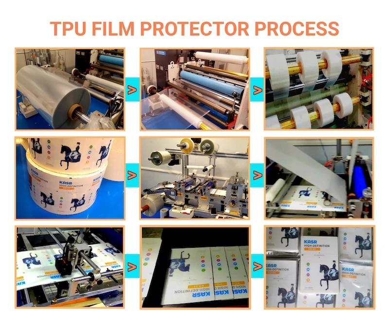 TPU Hydrogel Film Cutting Machines for Screen Protectors