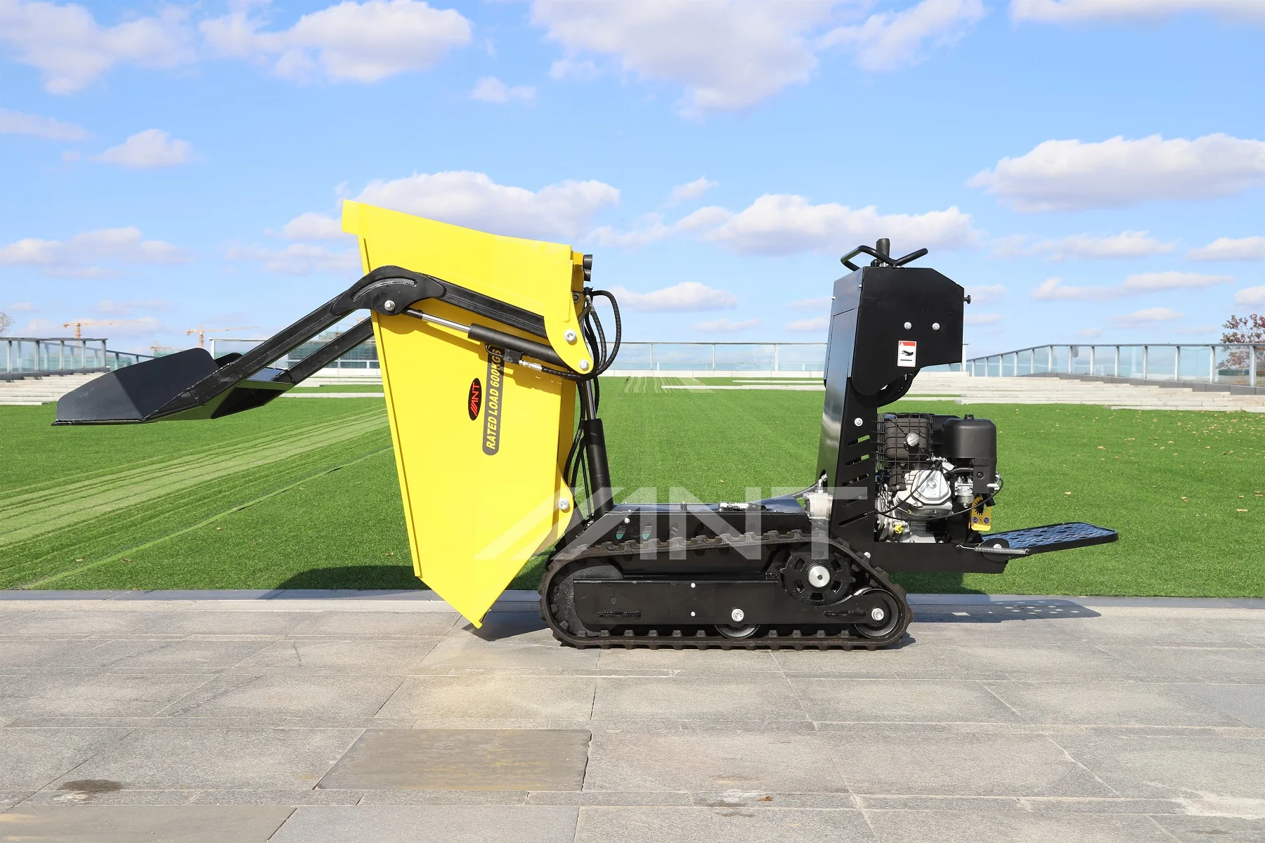 ANT Mini Dumper Crawler Power Barrow BY600W Self-Loading for Farm Use ...