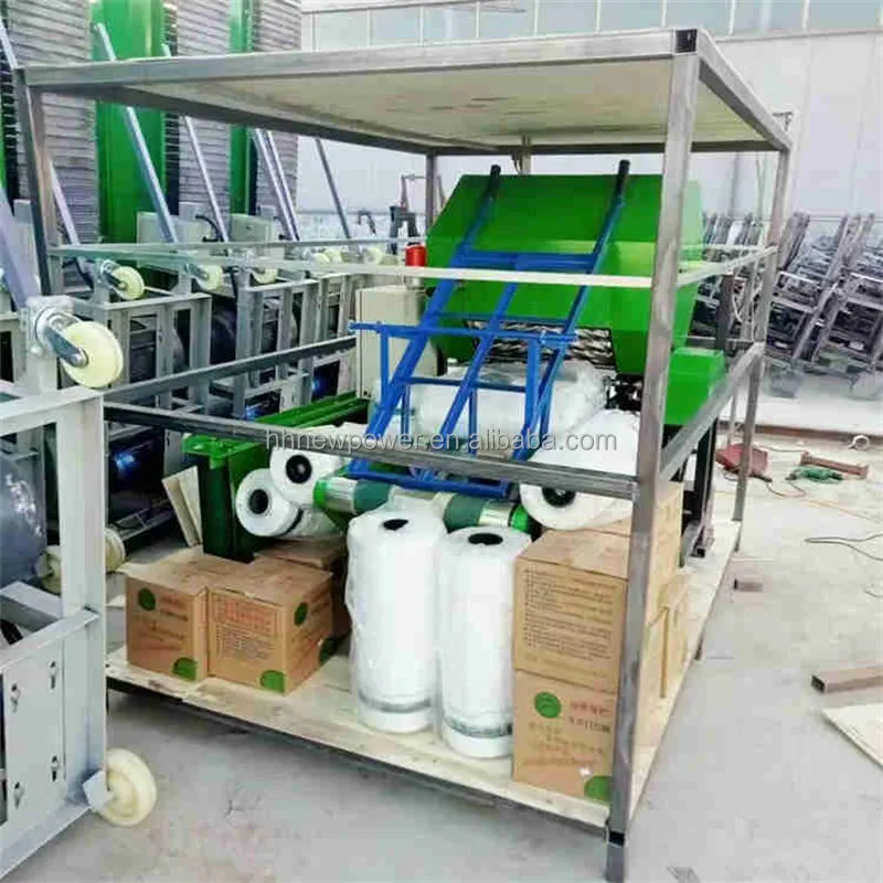 120KG New Design Corn Silage Bagger for Farm Straw square Baler Maize ...