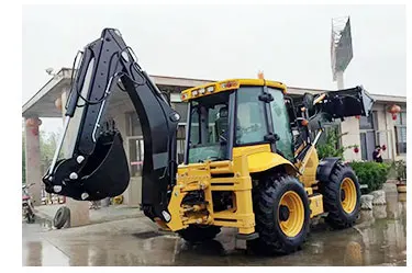 Tractor Backhoe Excavator Mini Tractor Front End Compact Backhoe Loader ...