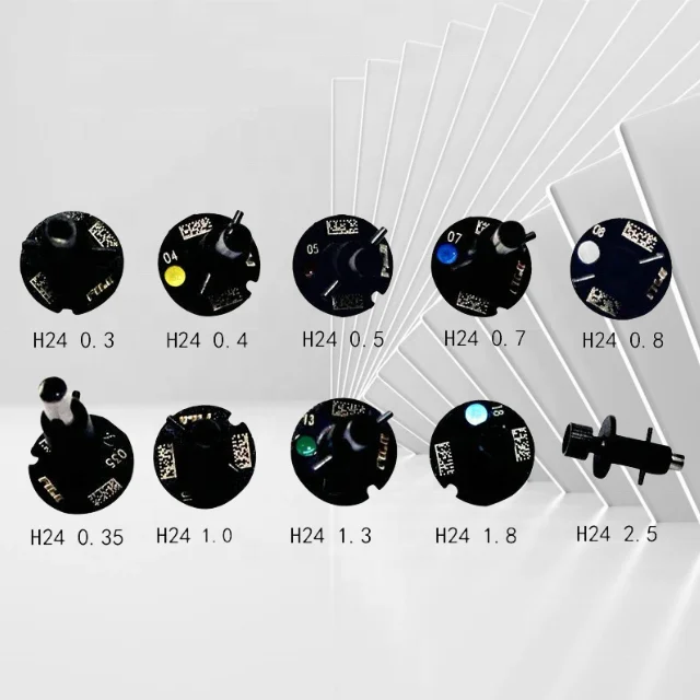 High quality SMT FUJI NXT Nozzle H24 0.19 0.35 0.4 0.45 0.5 0.7 0.725 1 ...