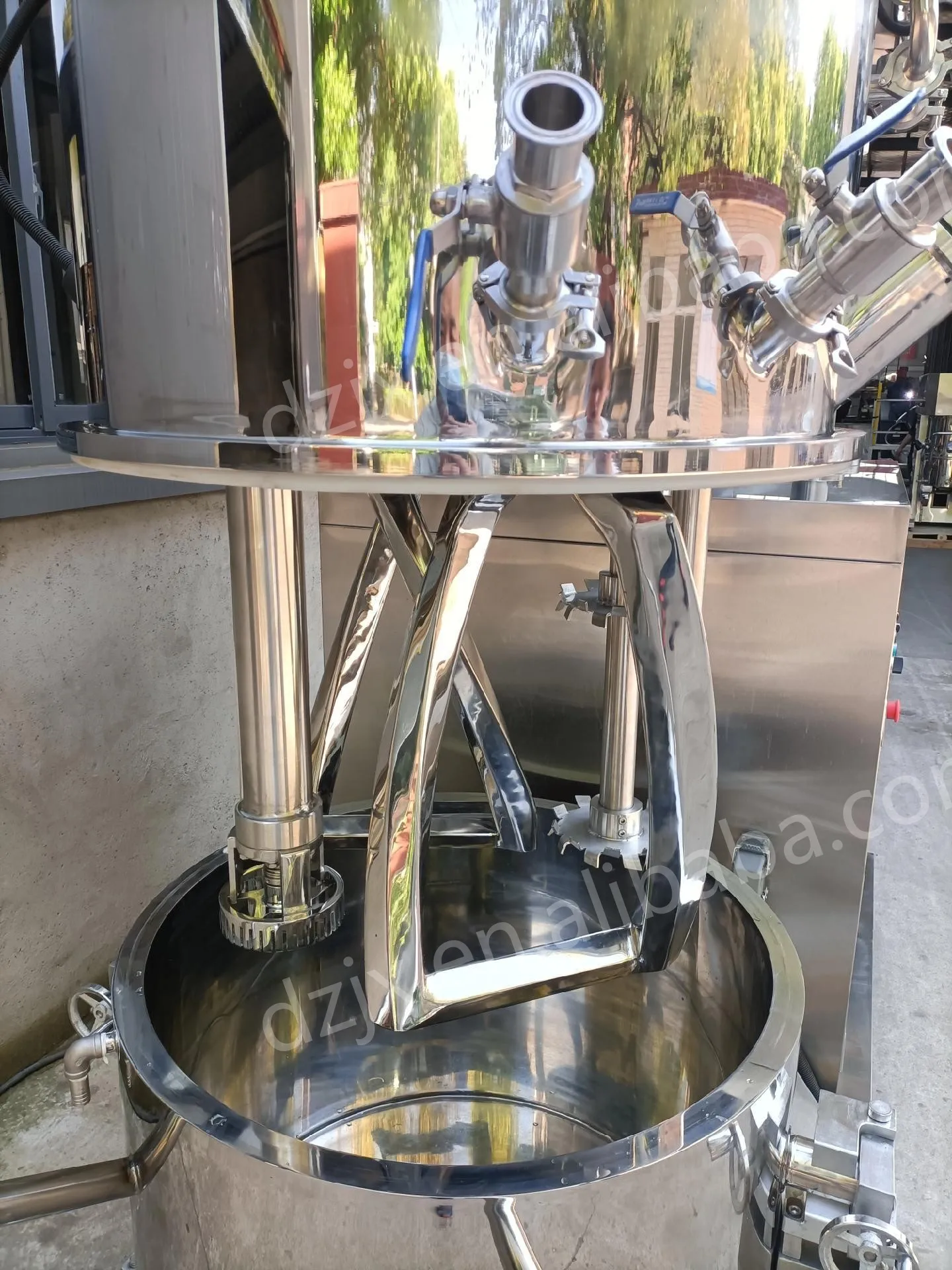 DZJX Ross Double Vacuum Agitator Planetary Mixer - 5L, 200L