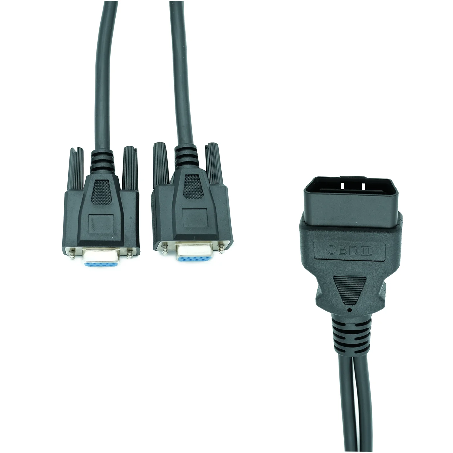 Dual Db9 to OBD Female Connector Cable - Customizable