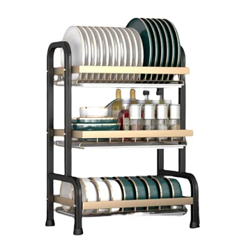 Custom Kitchen Storage Rack Metal Stainless Steel Multifunctional ...