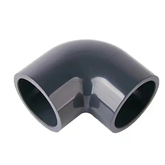 Din Standard 90 Degree Upvc Elbow Pipe Fitting 1/2'' 3/4'' 1'' Dark ...