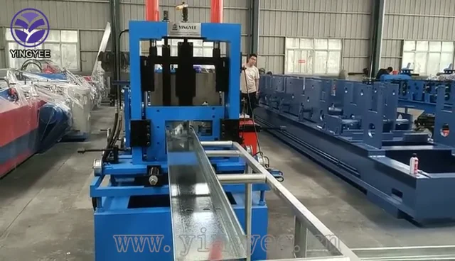 Fully Automatic Cz Purlin Size Changing Roll Forming Machine Hot Seller Good Quality Cz Purlin ...