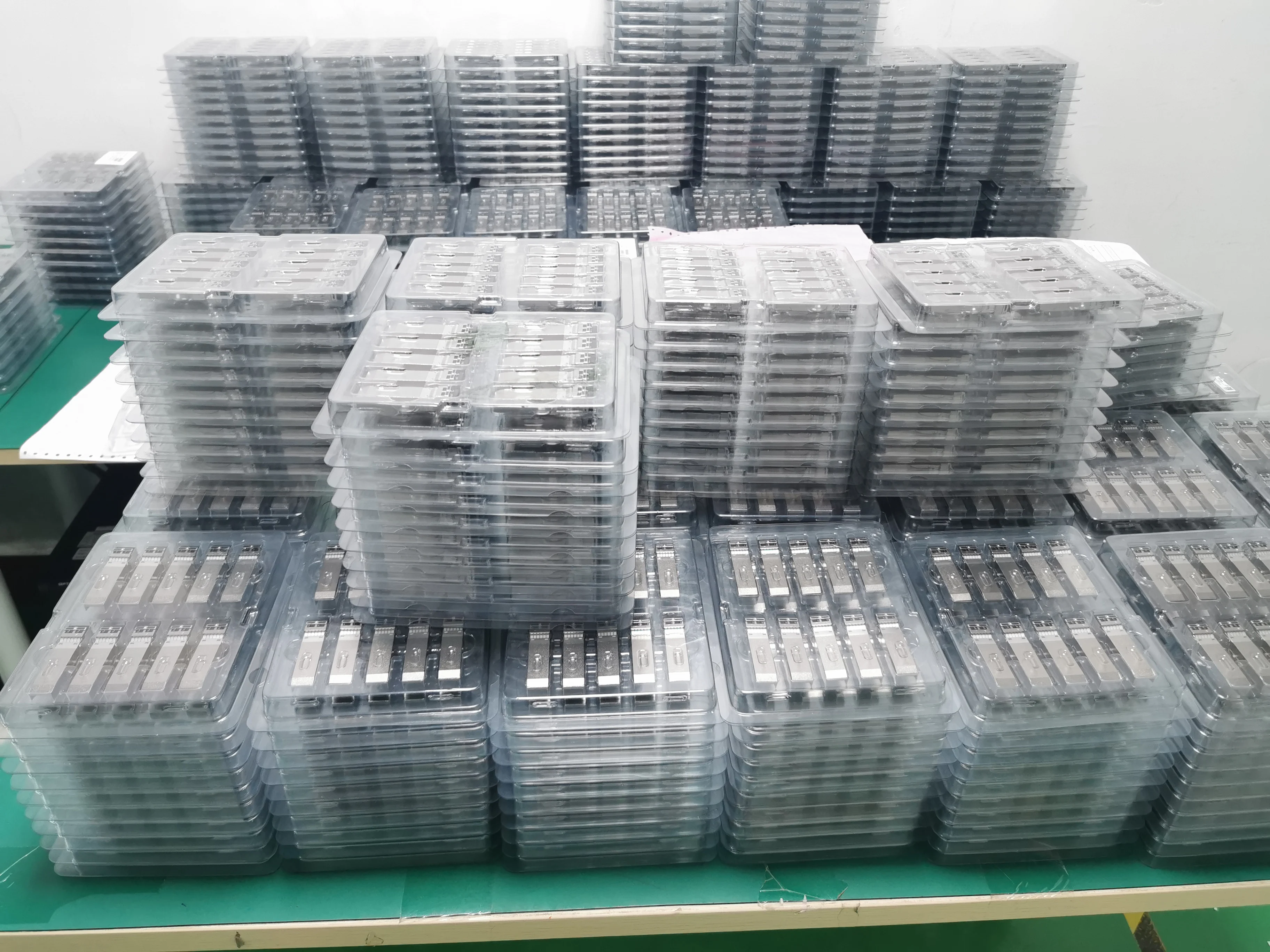 Fibertop 100g Fr1 Qsfp28 Smf 1310nm Dual Lc Ddm 2km Transceiver Silicon ...