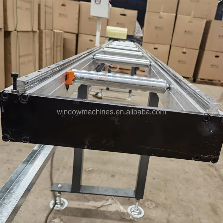 6meter Length Automatic Measuring Stop Moving CNC Work Table Device