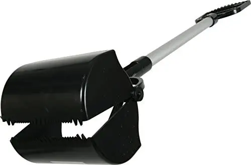 Heavy Duty Aluminium Handle Poop Scooper Shovel Long Reach Dog Waste ...