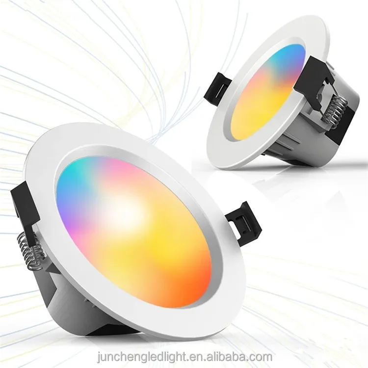 RGB RGBW Led Recessed Downlight 3W 5W 7W 9W 12W 15W AC220V Led Ceiling ...