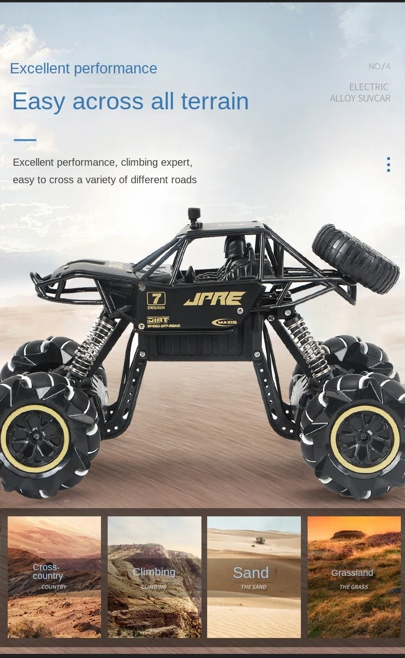 Aijh 1/14 Alloy RC Car - Fun Drift Racing for All Ages