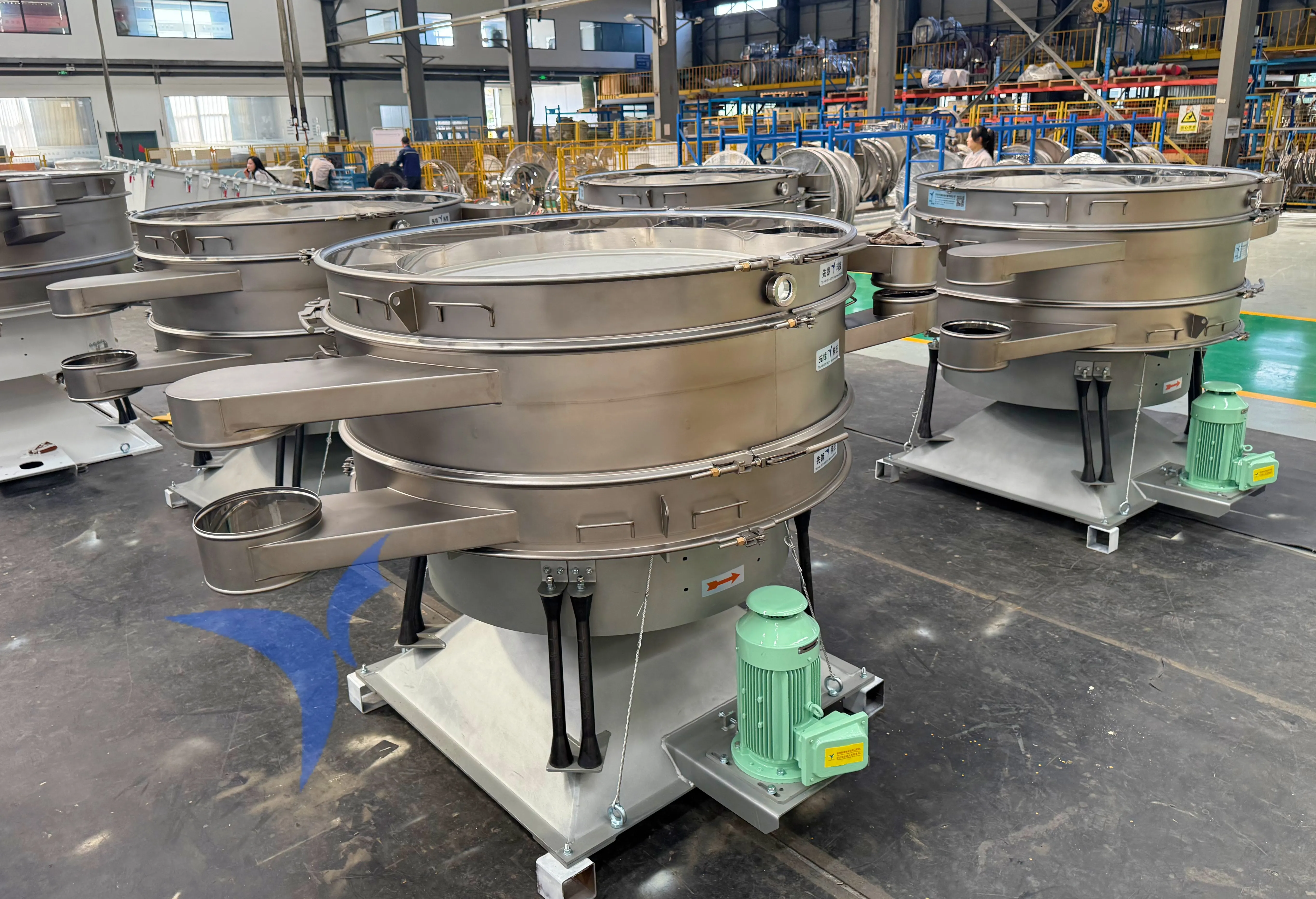Circular Swing Sieve Ultrasonic System for Chemical Powder Screening ...