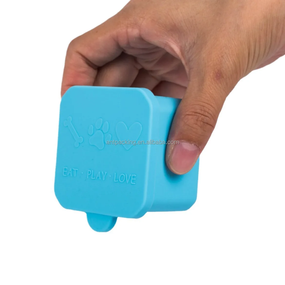 Cute School Supplies Square Rectangular Mini Food Container Silicone ...