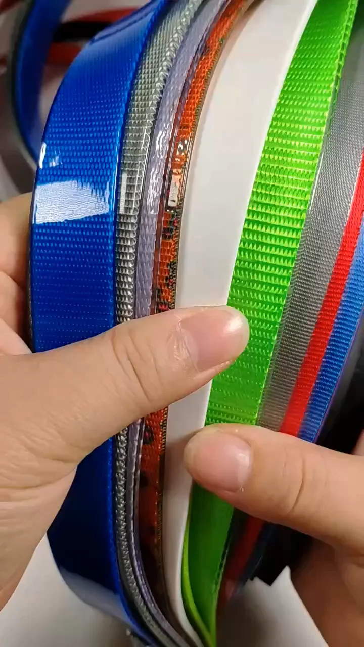 Inner Colored Nylon/polyester Webbing Outer Coated With Transparent Tpu ...