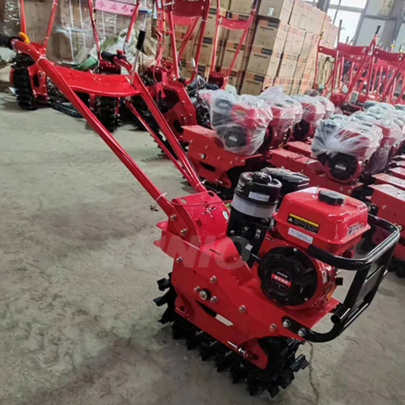 Small Plough Machine Cultivator Gasoline and Diesel Engine Mini Self ...