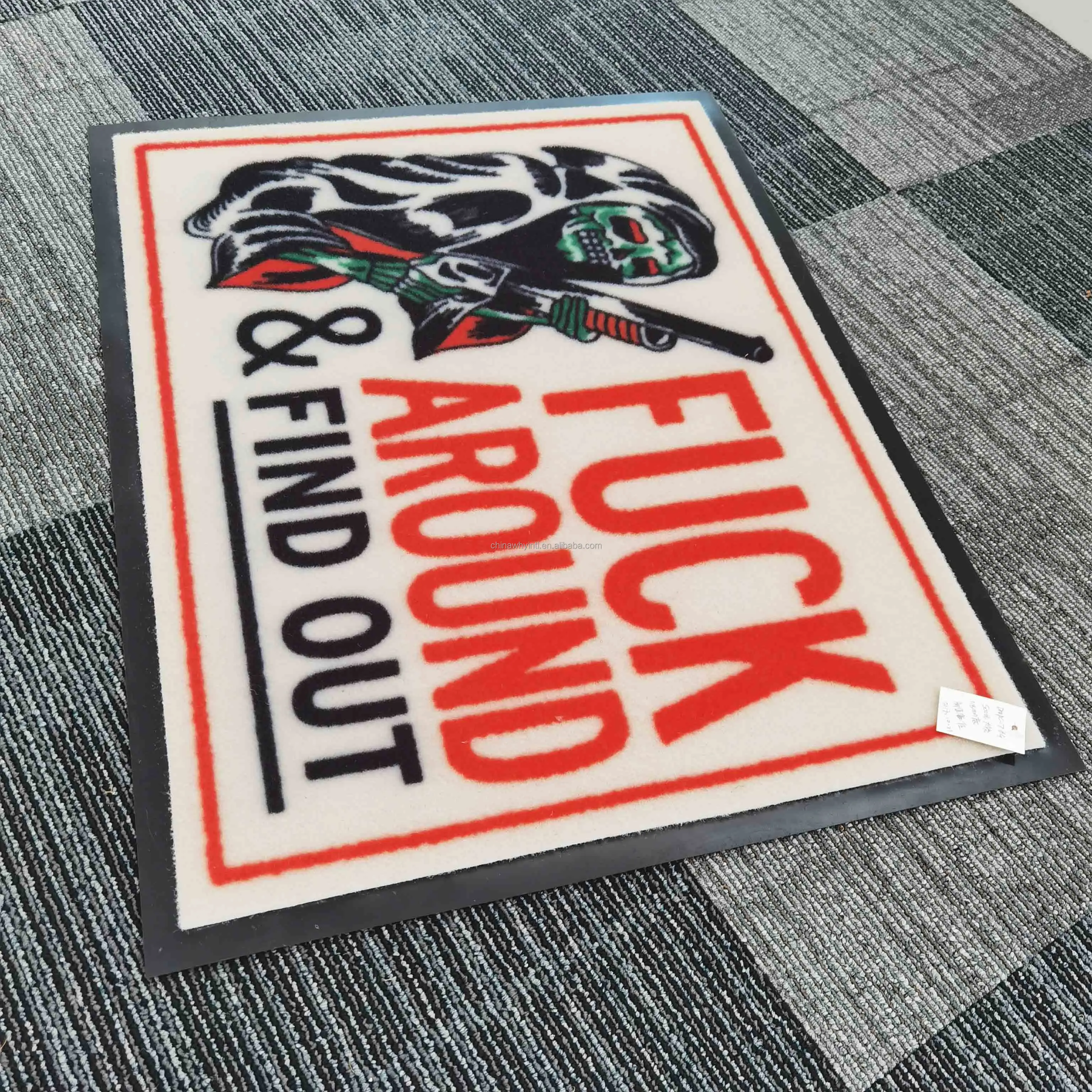 Custom Personalized Outdoor Logo Scraper Rubber Mats| Alibaba.com