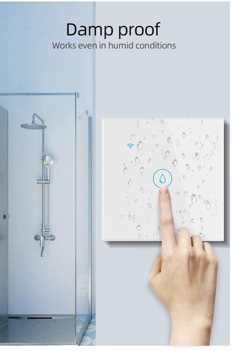 Homekit 20a Smart Touch Switch For Boiler Water Heater,Timer Panel ...