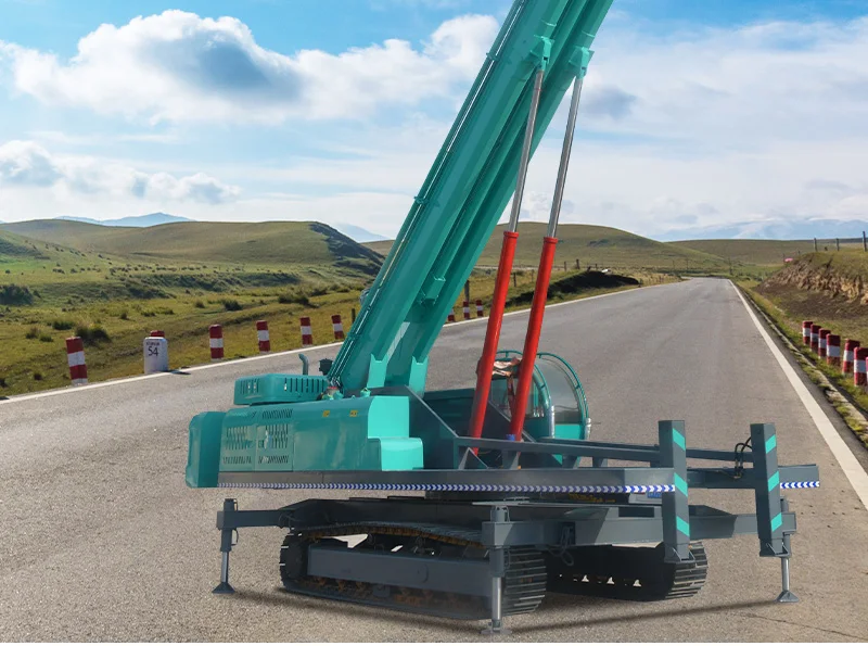 Hydraulic Open-pit Mine Drilling Rig For Slope Protection In Civil ...