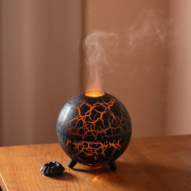 Flame Crack Aromatherapy Diffuser - 200ml Essential Oil