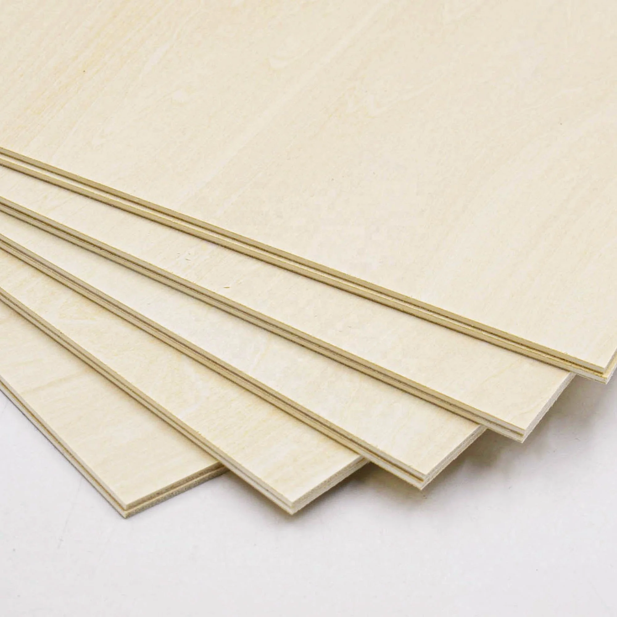 Free Samples Laser Cut Wood Sheets 3mm AA Basswood Plywood