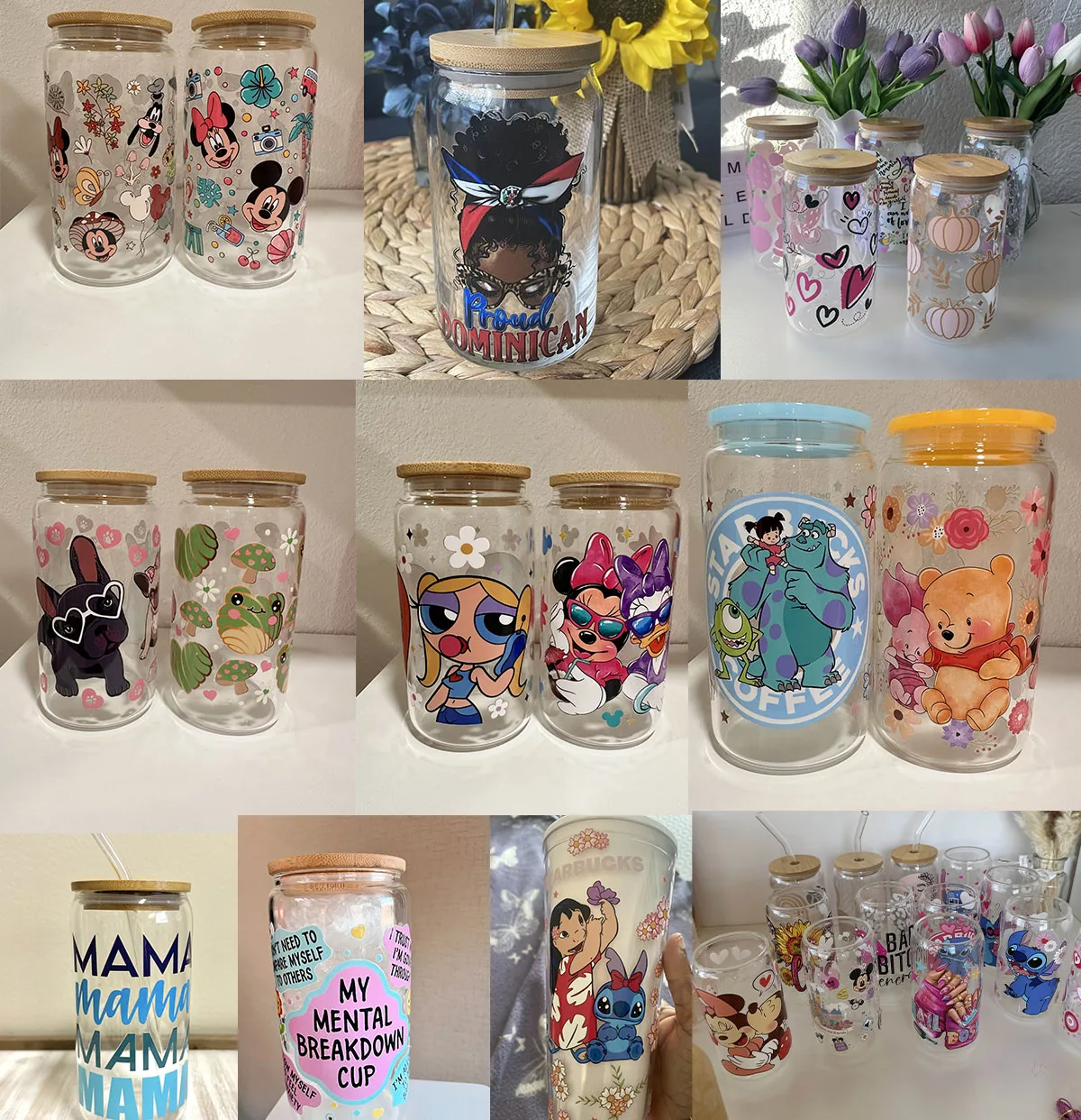 Dtf Mug Transfers Uv Dtf Cup Wrap Transfers Anime Uv Dtf Cup Wrap ...