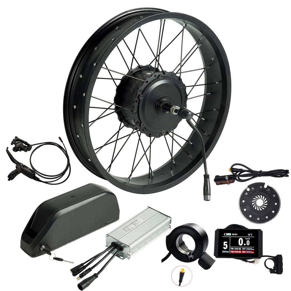 5000 Watt Electric Bike Kit - High Performance Fat Tire Bike