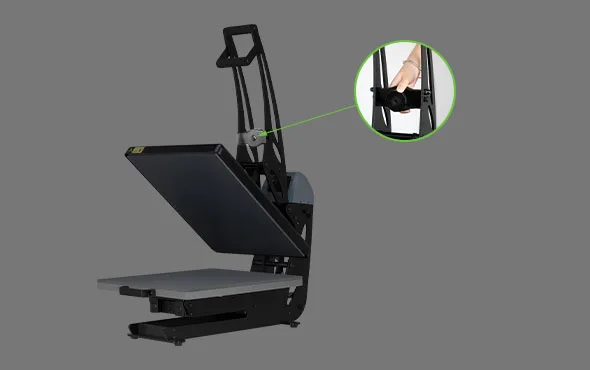 GalaxyPress GS-105HS Auto Clam Slider Heat Press Machine for T-Shirts ...