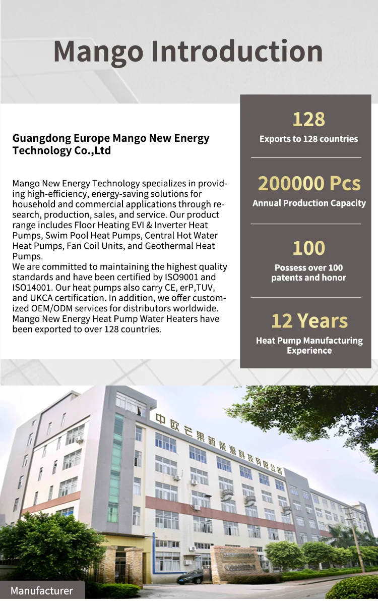 Mango Energy Heat Pump - Efficient Water Heating Solutions
