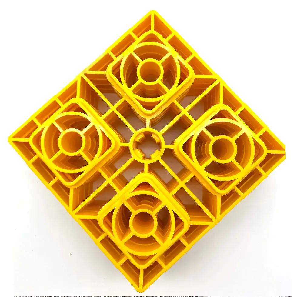 Hdpe Plastic Pad Trailer Caravan Lifting Interlock Wheel Chock Blocks ...