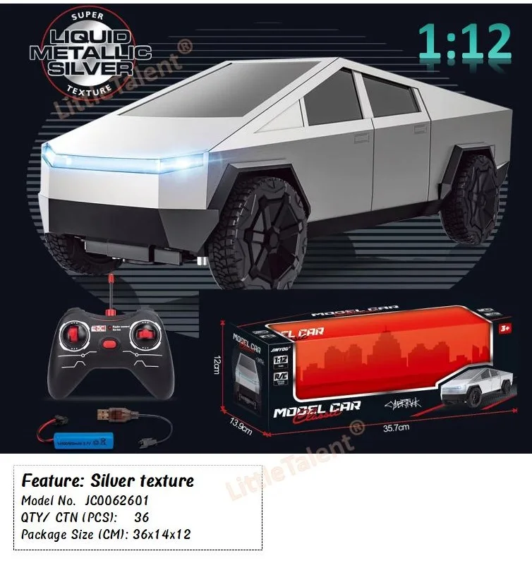 Remote Control Rc Cybertruck Tesla Cybertruck Rc Car Kids Toys