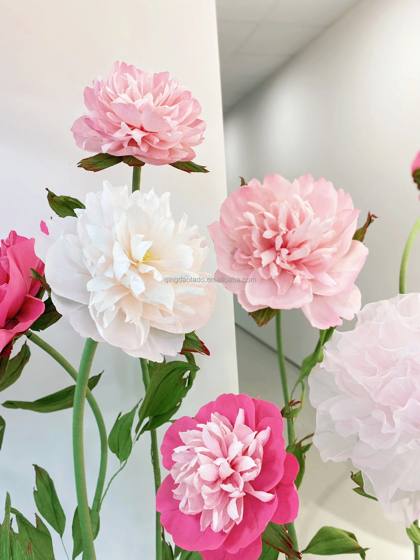 Giant Flower Artificial Flower Peony Flower For Wedding Decor Event ...