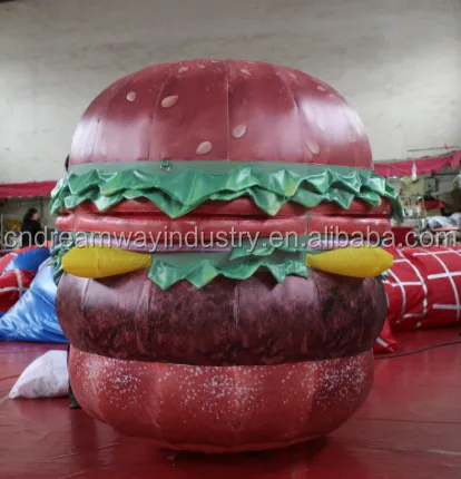 Alibaba.com: Customized Inflatable Hamburger, Giant Size, CE Certified ...