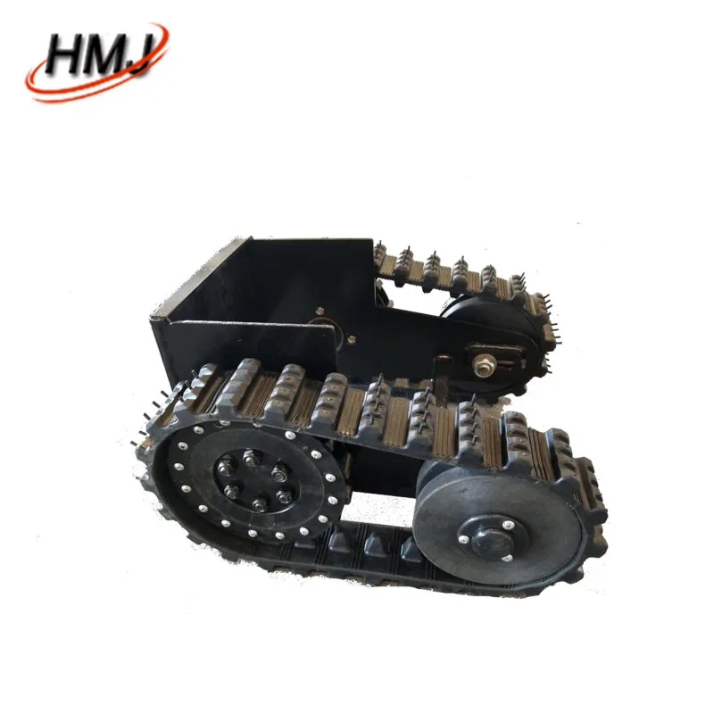 Agriculture Using Rubber Track System Chassis Vehicle Atv Track Drive ...