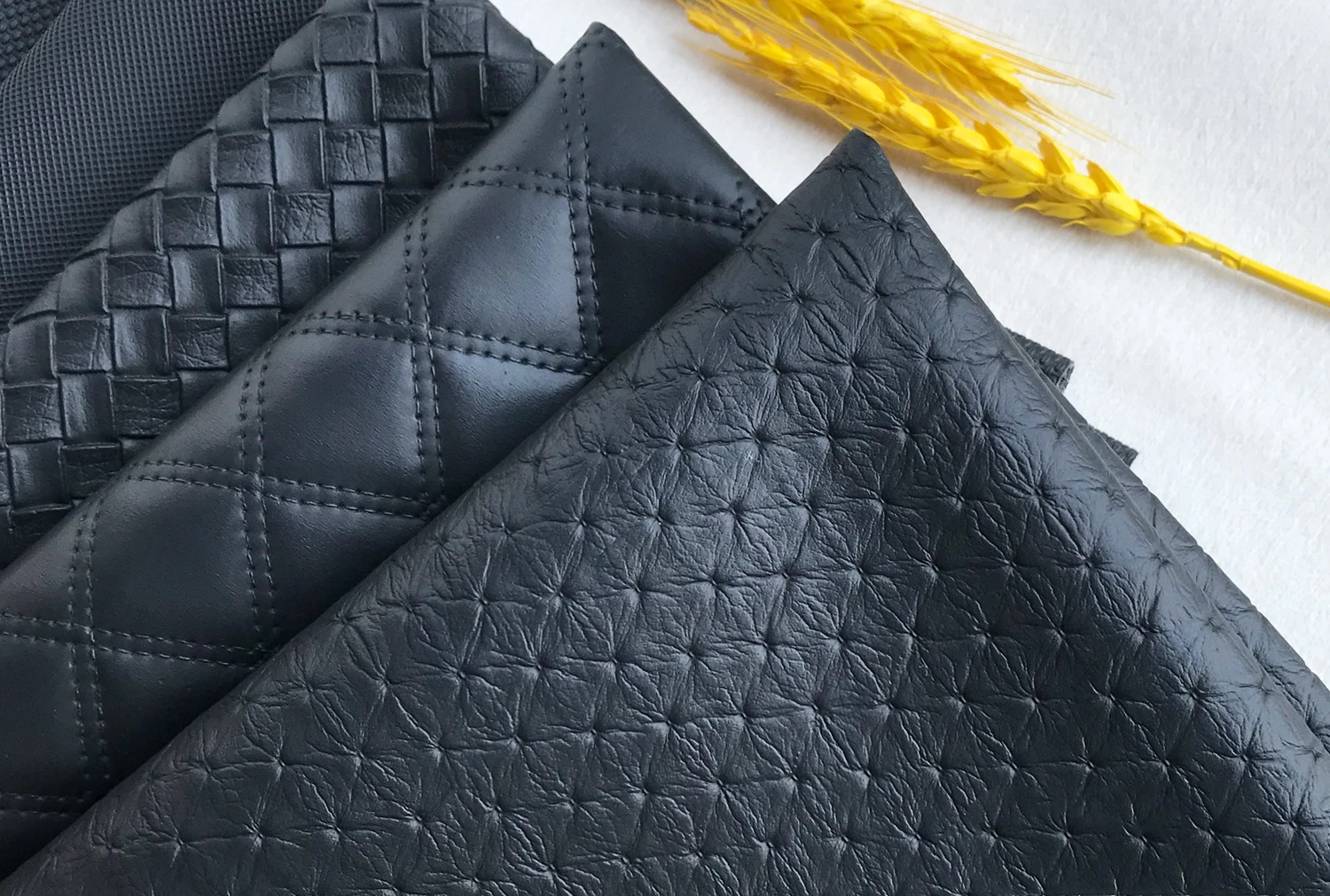 Leather Factory PVC Lychee Litchi Grain for Car & Furniture