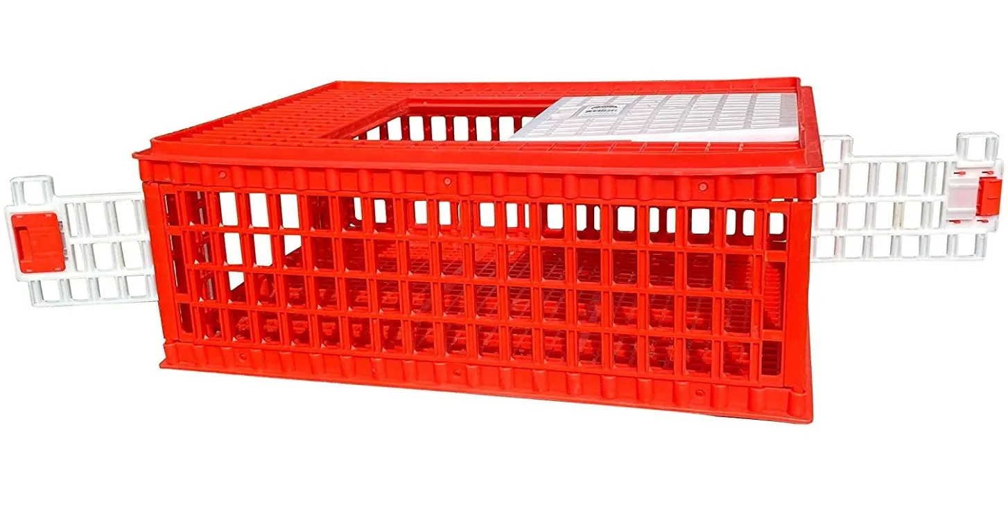 Poultry Chicken Transport Crate Plastic Transport Box Bird Cages ...
