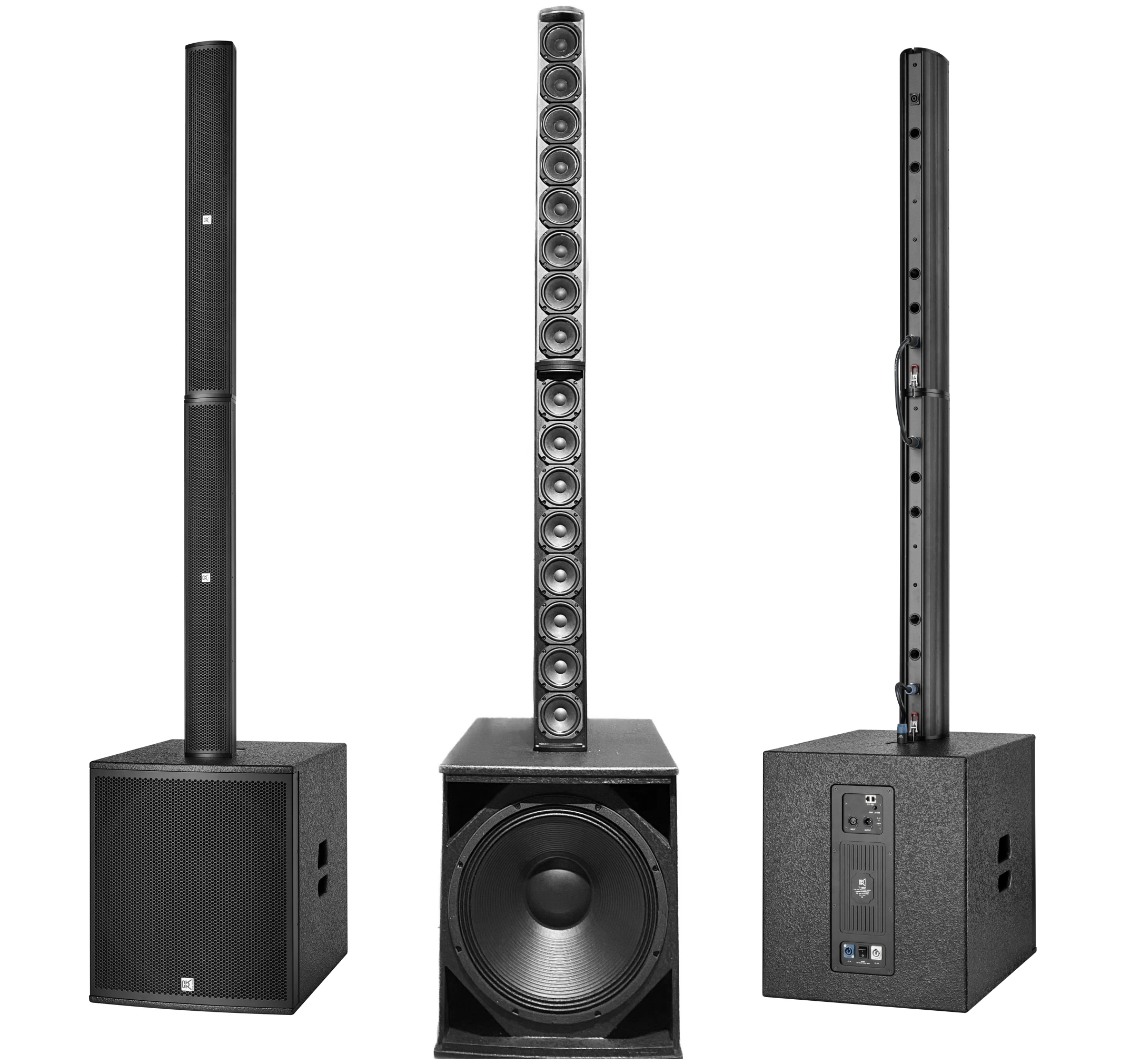 Speakers Linearray Power Speaker Companion Mini Linearray - Buy Column ...