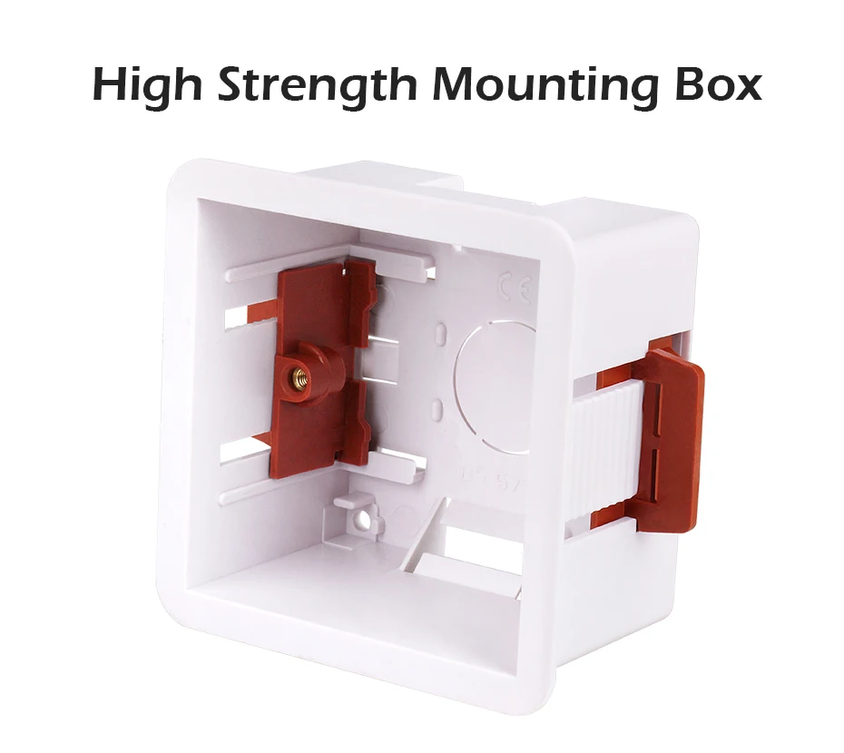 1 Gang Dry Lining Box for Gypsum Board / Drywall / Plasterboad 46mm ...