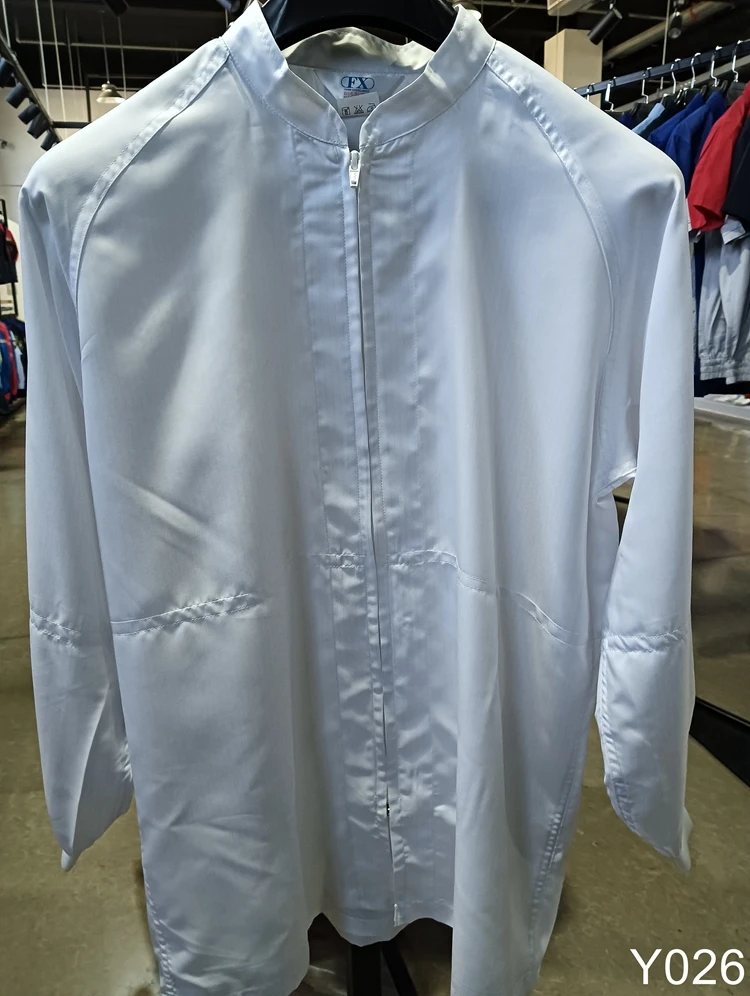 Cleanroom White Anti Static Clothes Uniform Esd Smock - Buy Cleanroom ...