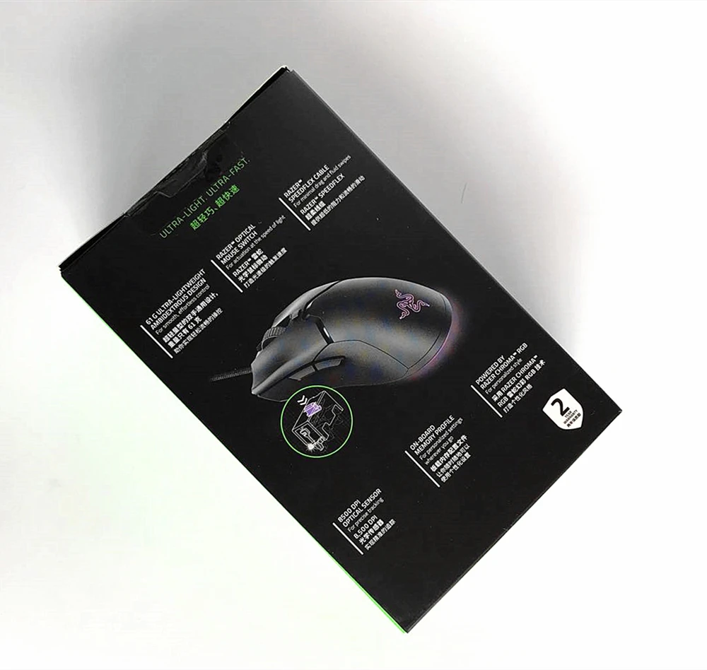 Original Razer 8500 Dpi Viper Mini Wired Gaming Mouse Ultra-lightweight ...